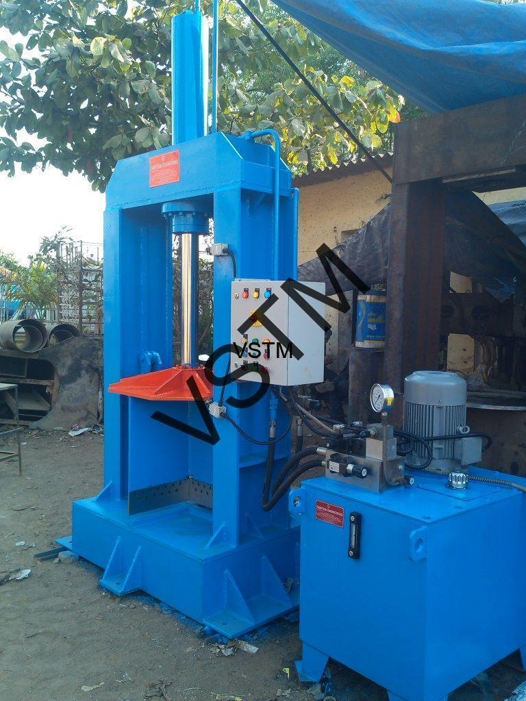 Hydraulic Bale Cutter | Efficient Rubber & Tyre Cutting Solution - V.S ...