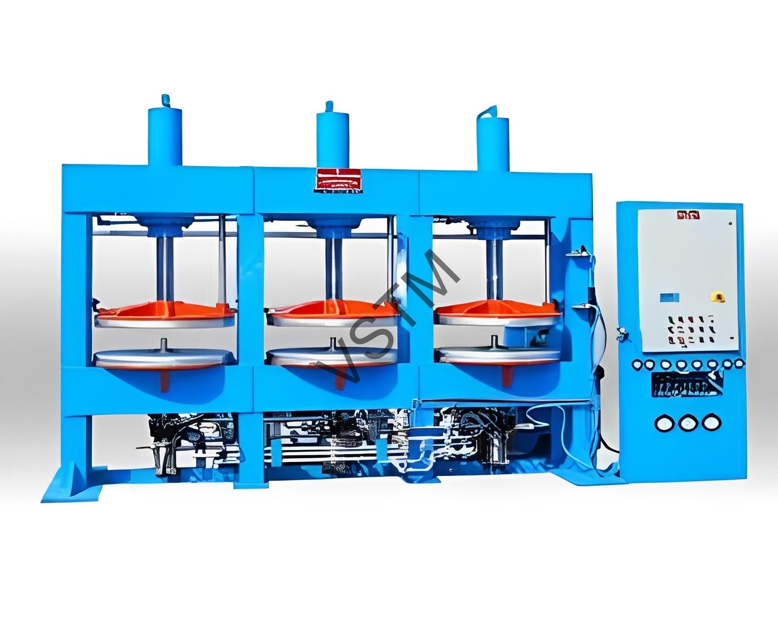 27" Tyre Curing Press (3 Cavity) - V.S.TYRE MACHINERY